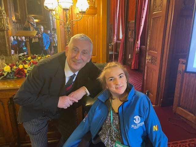 Excellent Ellise, 22, wows Mr Speaker during her UK optimism tour ...