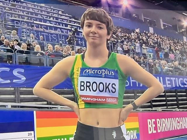 Former PCSA student Stephanie Brooks sets personal best in televised ...